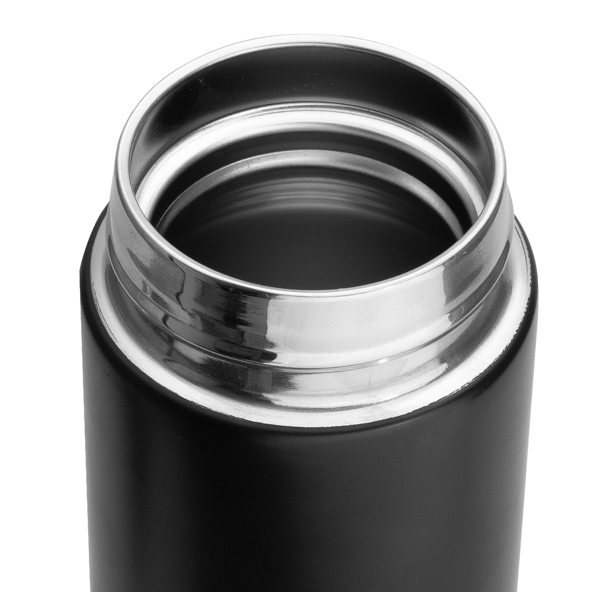 OSSEO vacuum bottle 450 ml, black | Promolog