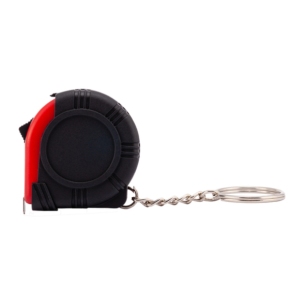 EXACTO key ring with tape measure 1 m, red | Promolog