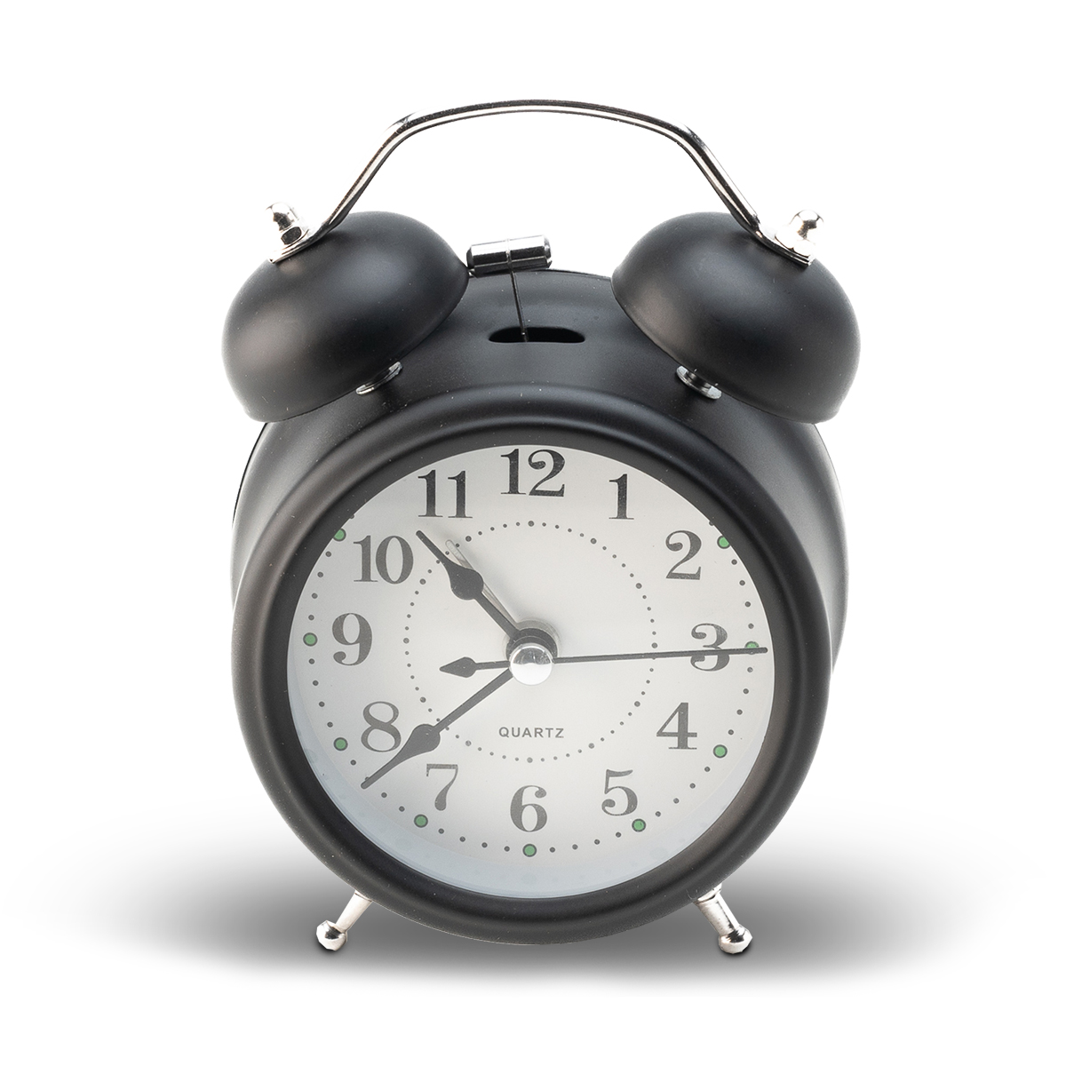 RETRO retro alarm clock, black | Promolog