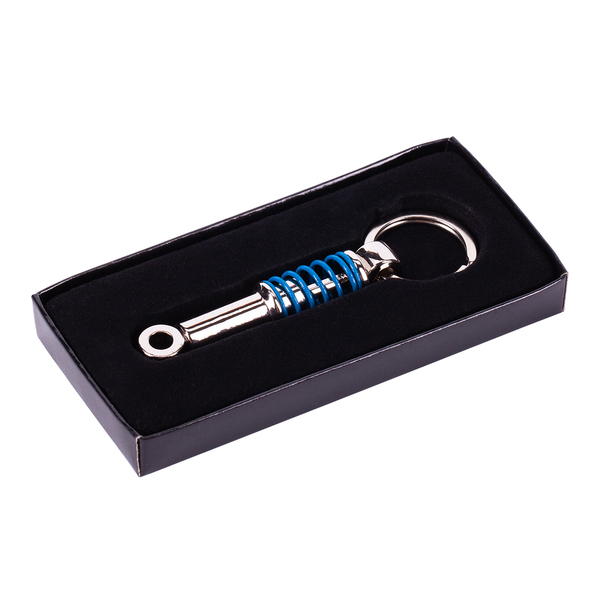 SPRING metal key ring, silver | Promolog